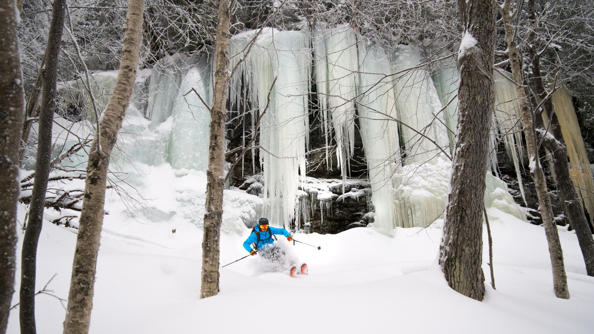 Série nos régions : Le ski hors-piste dans les Laurentides